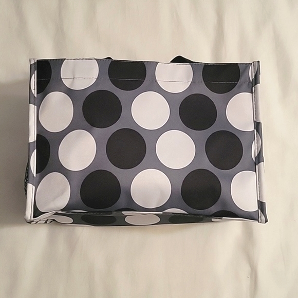 thirty-one | Bags | Thirtyone Small Tote Bag Caddy Black And White ...
